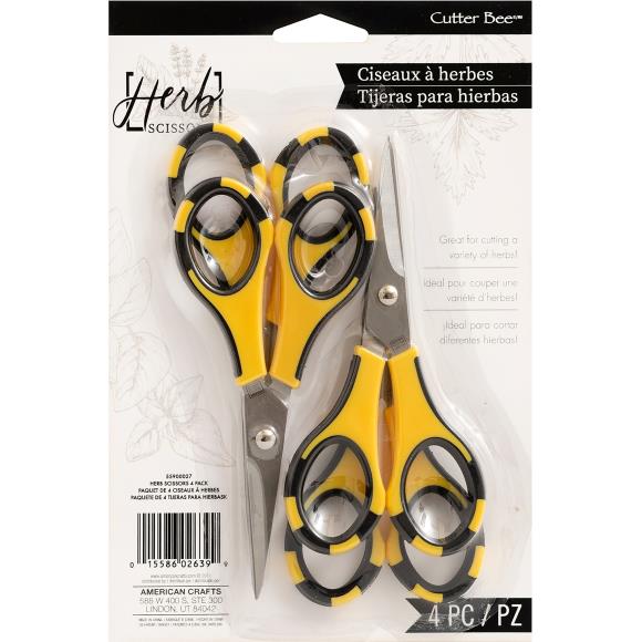 Amercan Crafts Cutter Bee Yellow/Black Fussy Cutting Scissors ...