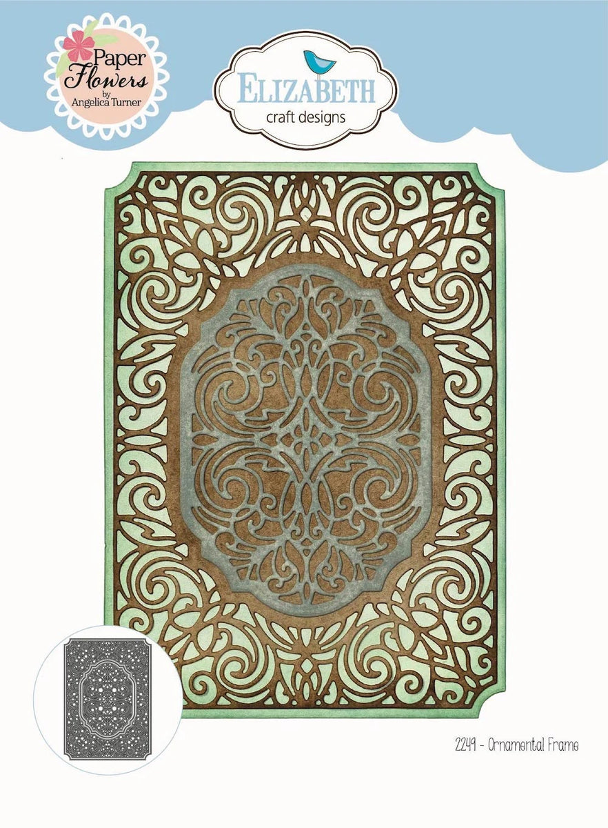 Elizabeth Craft Designs Spring Blossom Collection Ornamental Frame Die ...