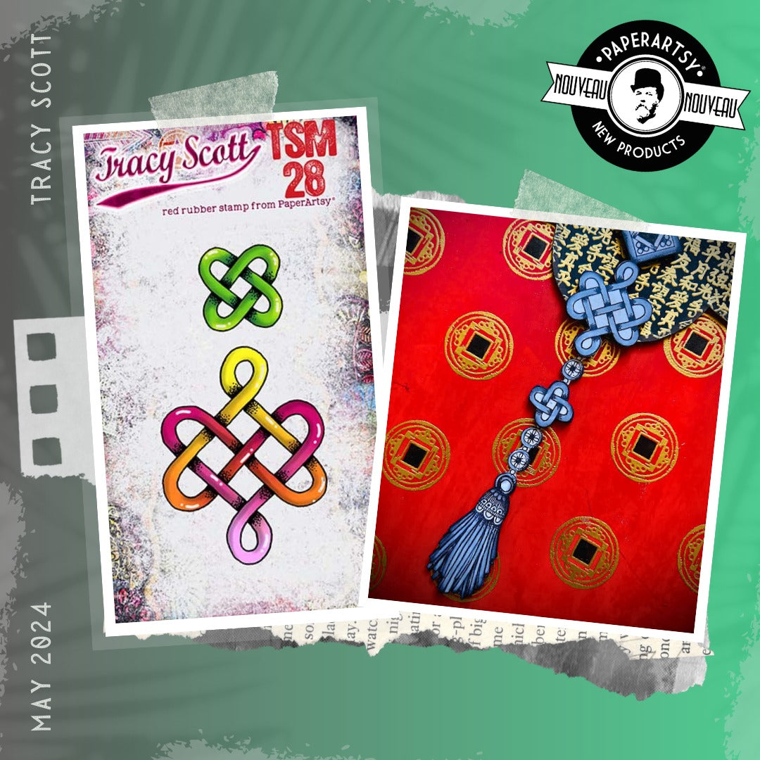 Paperartsy Tracy Scott Mini Stamp Knots (TSM28) – Everything Mixed Media