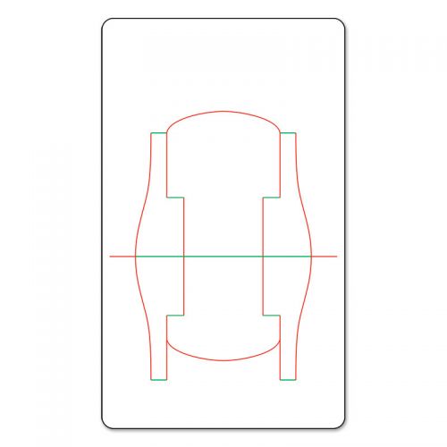 Sizzix Pop 'n Cuts Insert 3-D Chair by Karen Burniston (658370 ...