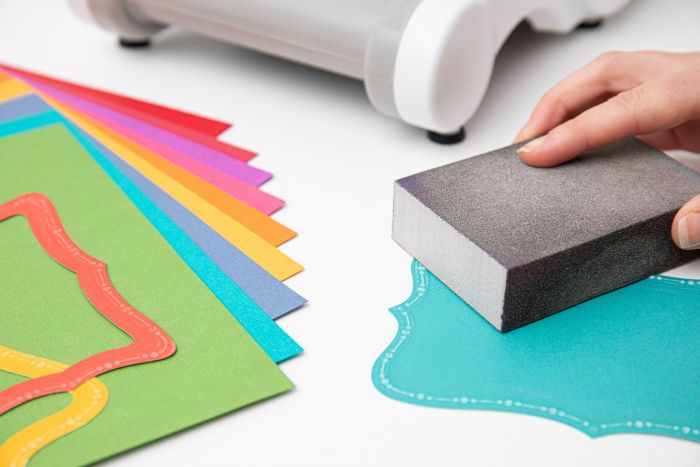 Sizzix Surfacez Revealz Sandable Cardstock Jewel Collection A4 (666677 ...