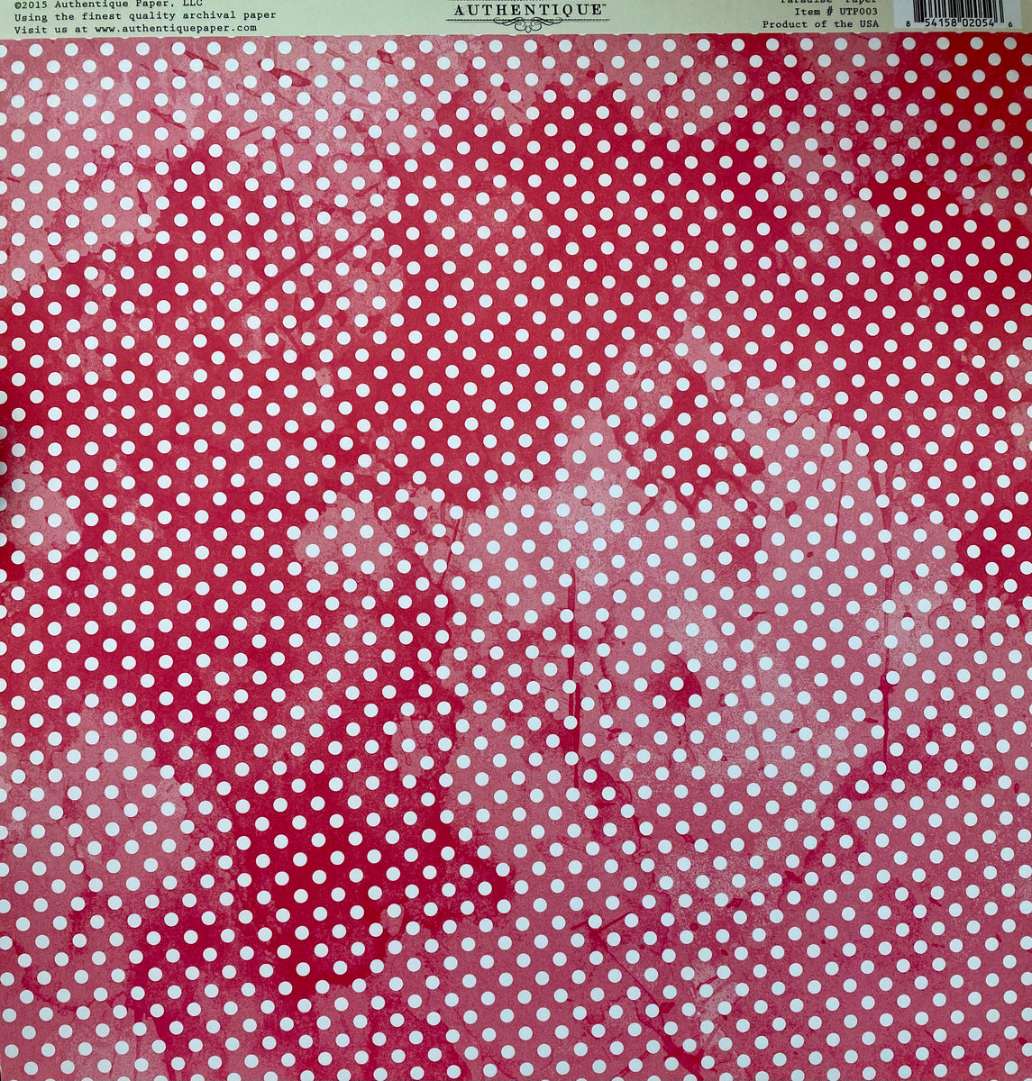 Authentique Utopia Collection 12x12 Scrapbook Paper Paradise (UTP003 ...