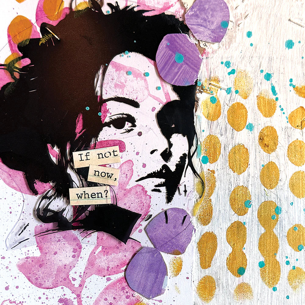 PRE-ORDER Dina Wakley Media Stencil Mushy Dots (MDS83092) – Everything ...