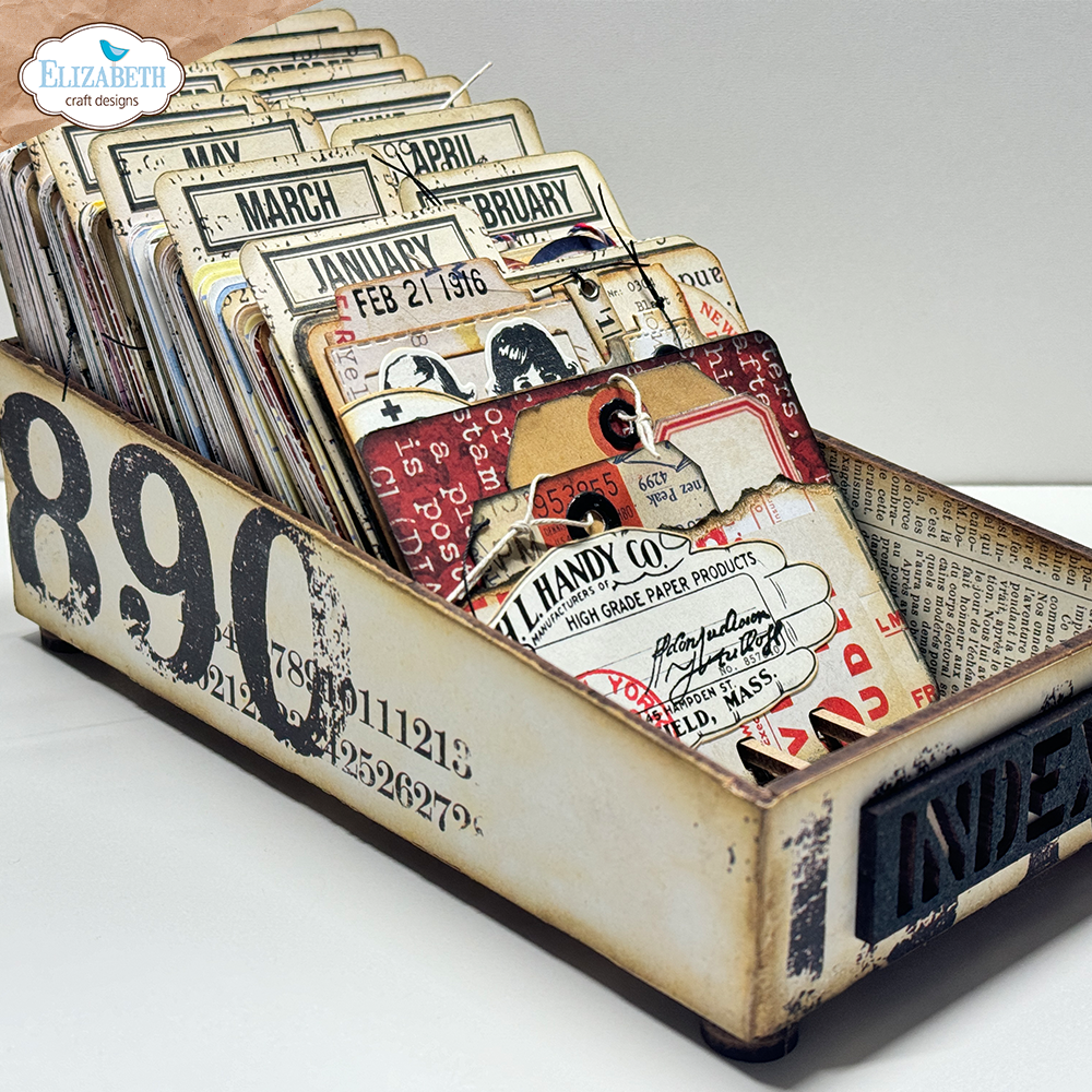 Elizabeth Craft Designs Card Lab - Planner Card Box (W001) – Everything ...