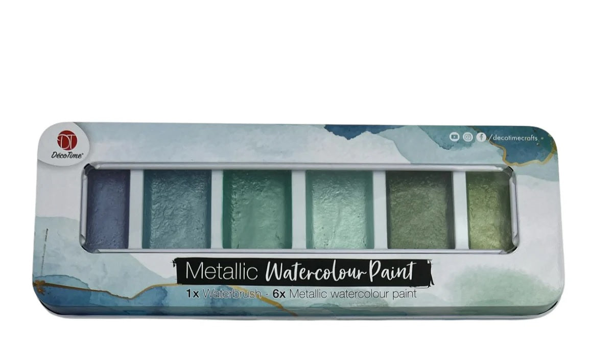 Deco Time Water Color Paint Meadow Mist – Everything Mixed Media