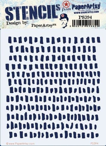PaperArtsy Stencils Vertical Marks designed by PaperArtsy (PS394 ...