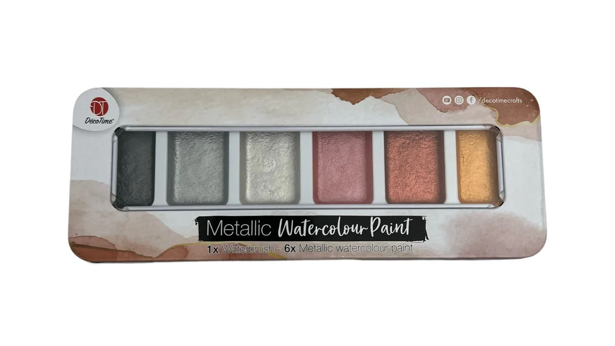 Deco Time Water Color Paint Urban Alloy – Everything Mixed Media