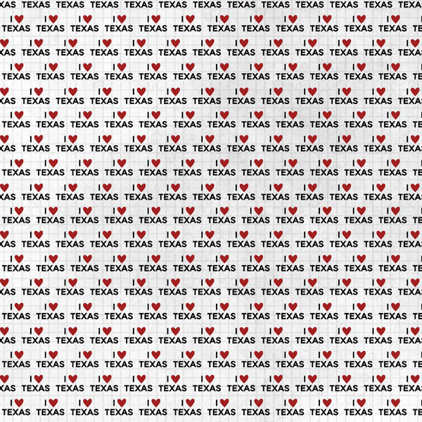 Scrapbook Customs 12x12 Scrapbook Paper Texas Adventure Map (38567a ...