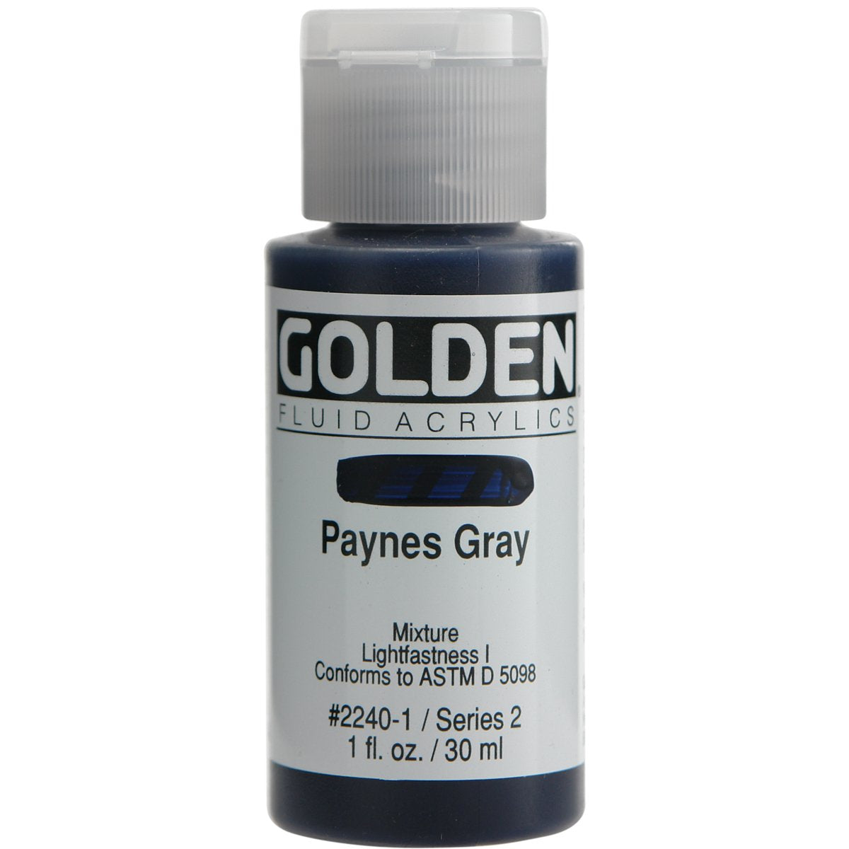 Golden Fluid Acrylics Paynes Gray (2240-1) – Everything Mixed Media