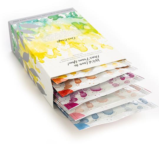 The Tea Spot Premium Tea Flight Herbal Pyramid Sachet Sampler ...